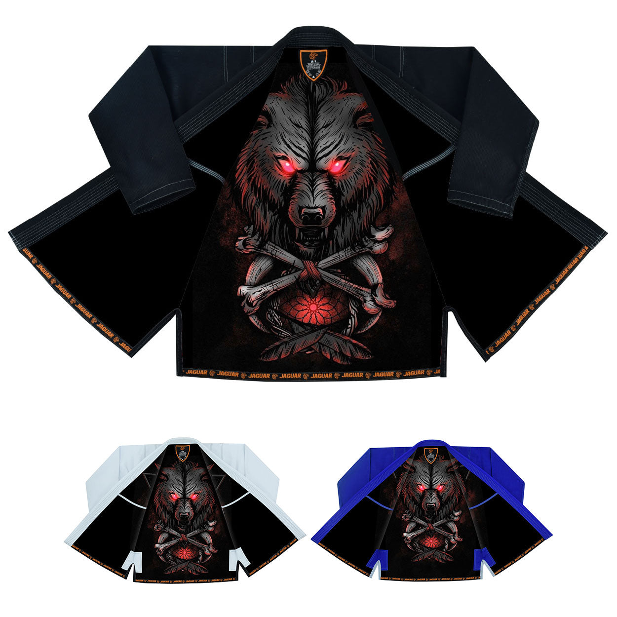 Jaguar Pro Gear – Wolf Returns Inner Sublimated - Pro Brazilian Jiu Ji